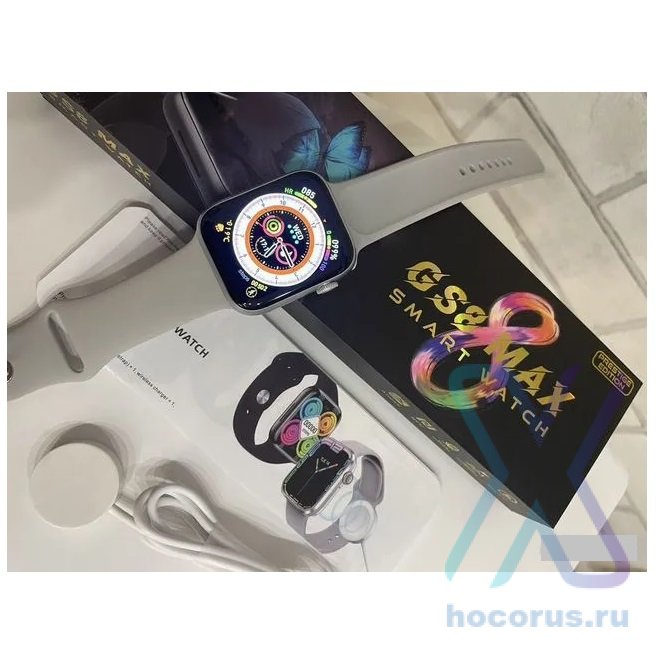 Смарт часы Watch GS8 MAX Blue (ЕКБ) оптом по цене 1 468 руб. Большой ...